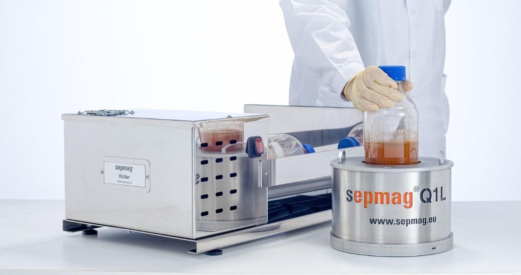 Using Magnetic Bead Separation curves to check re-suspension protocols ...